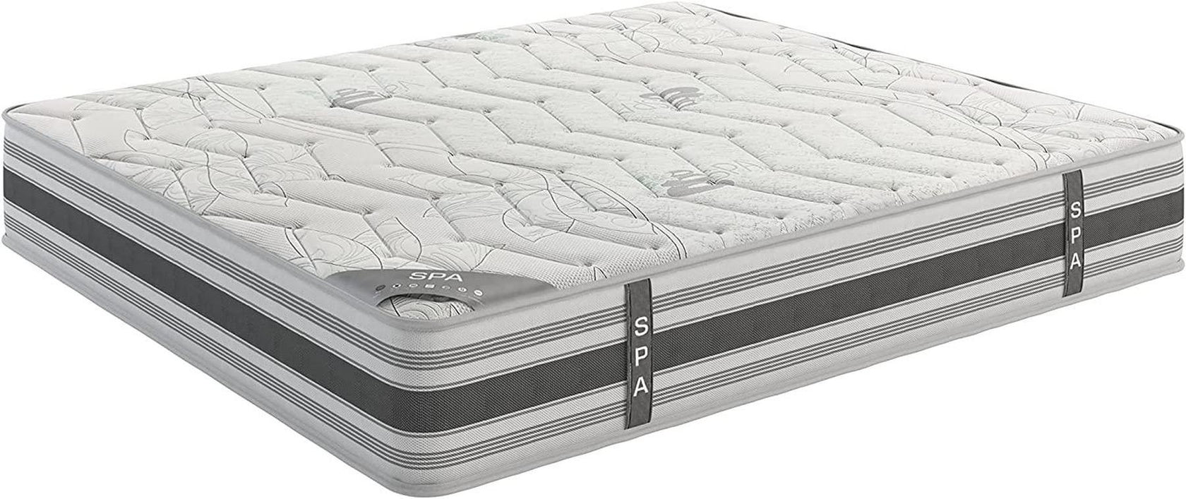 Dulce Deluxe Hybrid Mattress , Firm , Queen , 12 inch – Sweet Home Stores